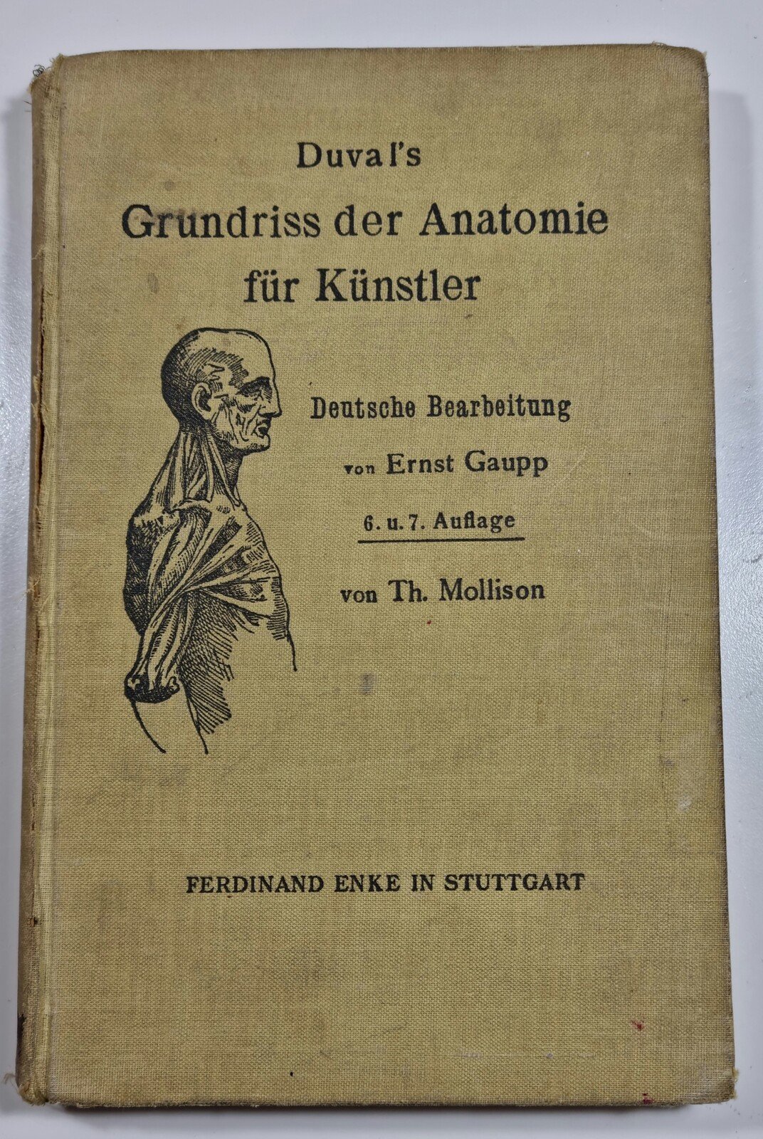 Duval´s Grundriss der Anatomie für Künstler (Ernst Gaupp, Thomas ...