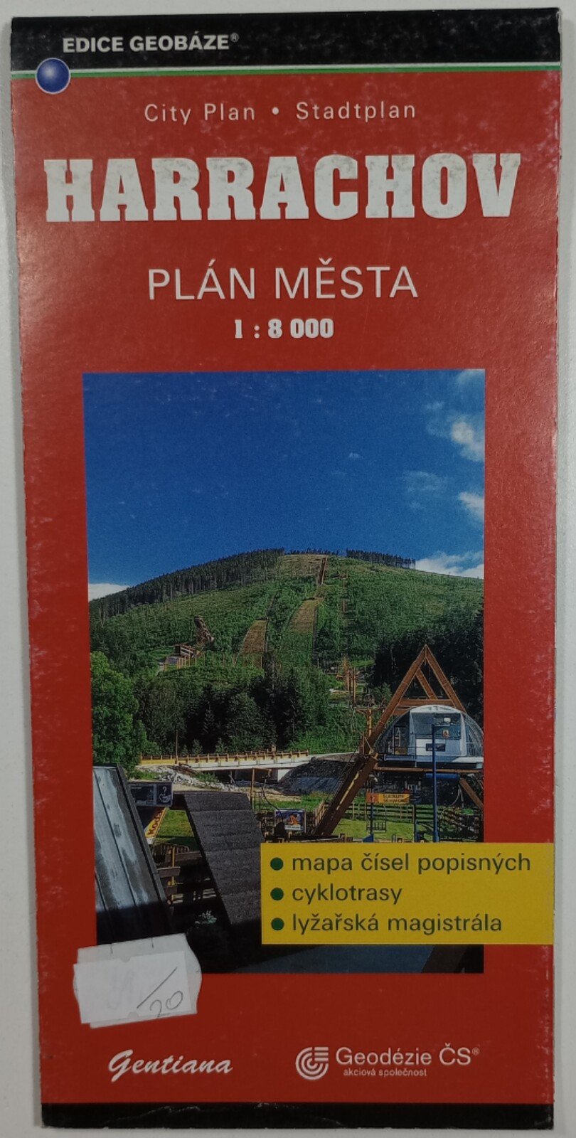 mapa - Harrachov 1:8 000 (kolektiv) | Antikvariát Červený knír