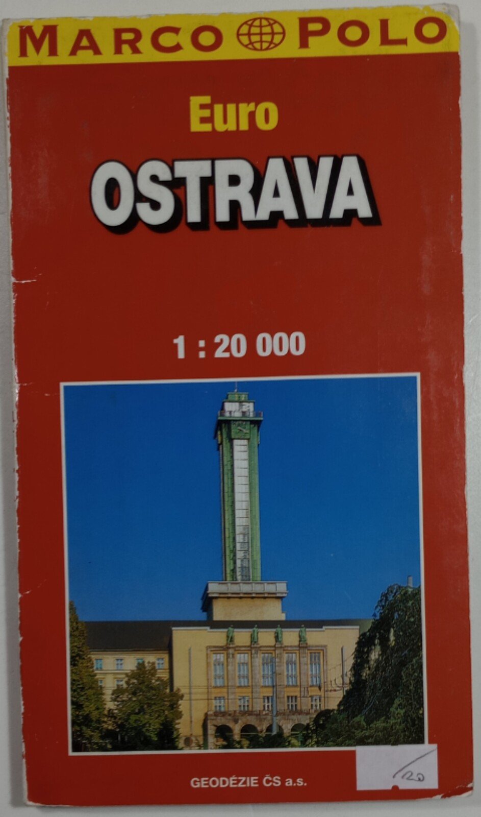 mapa - Ostrava 1:20 000 (kolektiv) | Antikvariát Červený knír