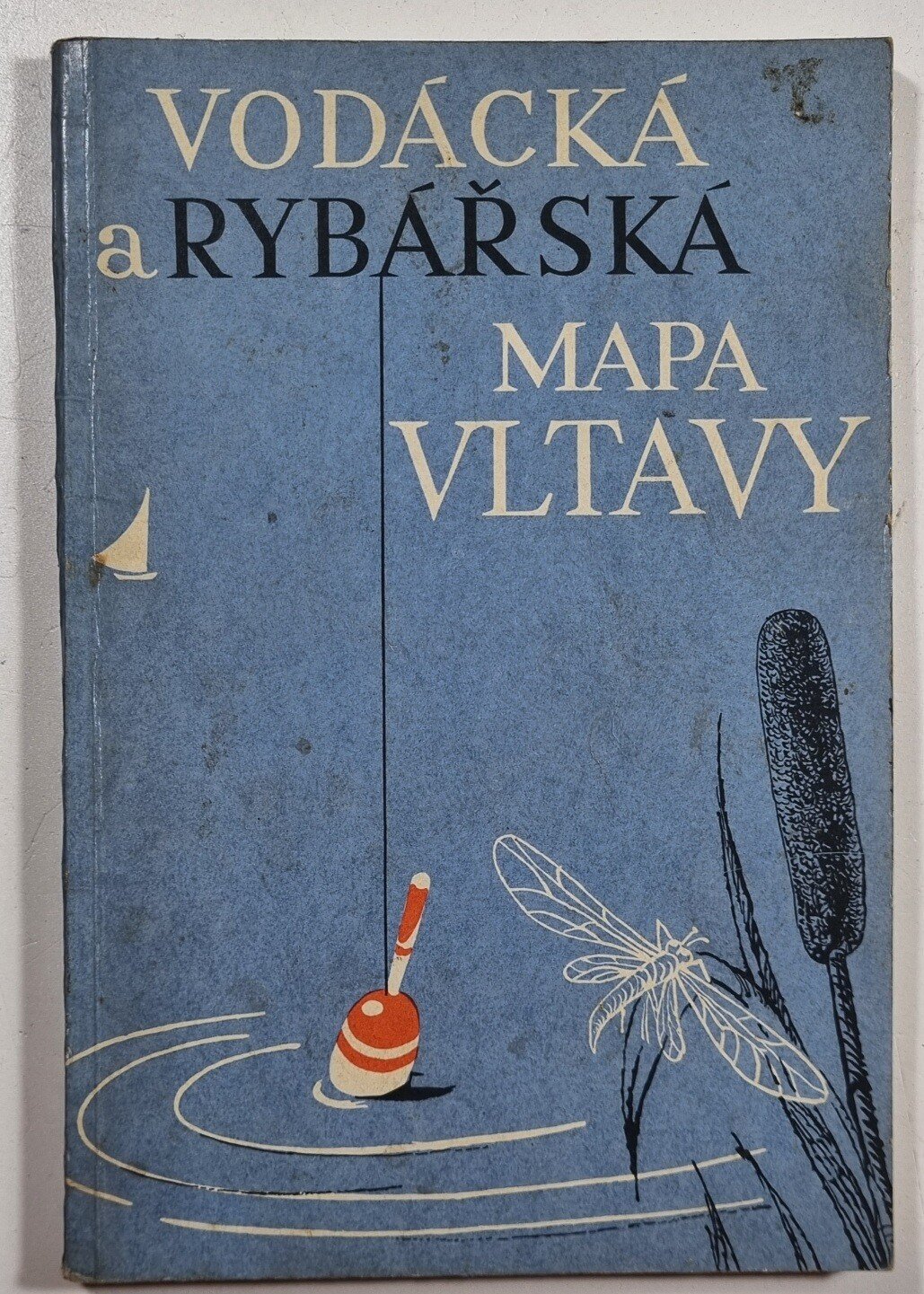 Vodácká a rybářská mapa Vltavy (kolektiv) | Antikvariát Červený knír
