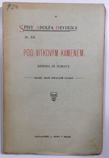 Pod Vítkovým kamenem (Adolf Heyduk) | Antikvariát Červený knír